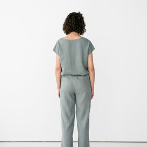 Linen Sleepwear - Linen Pajama Set - Loungewear - Homewear - Summer ...