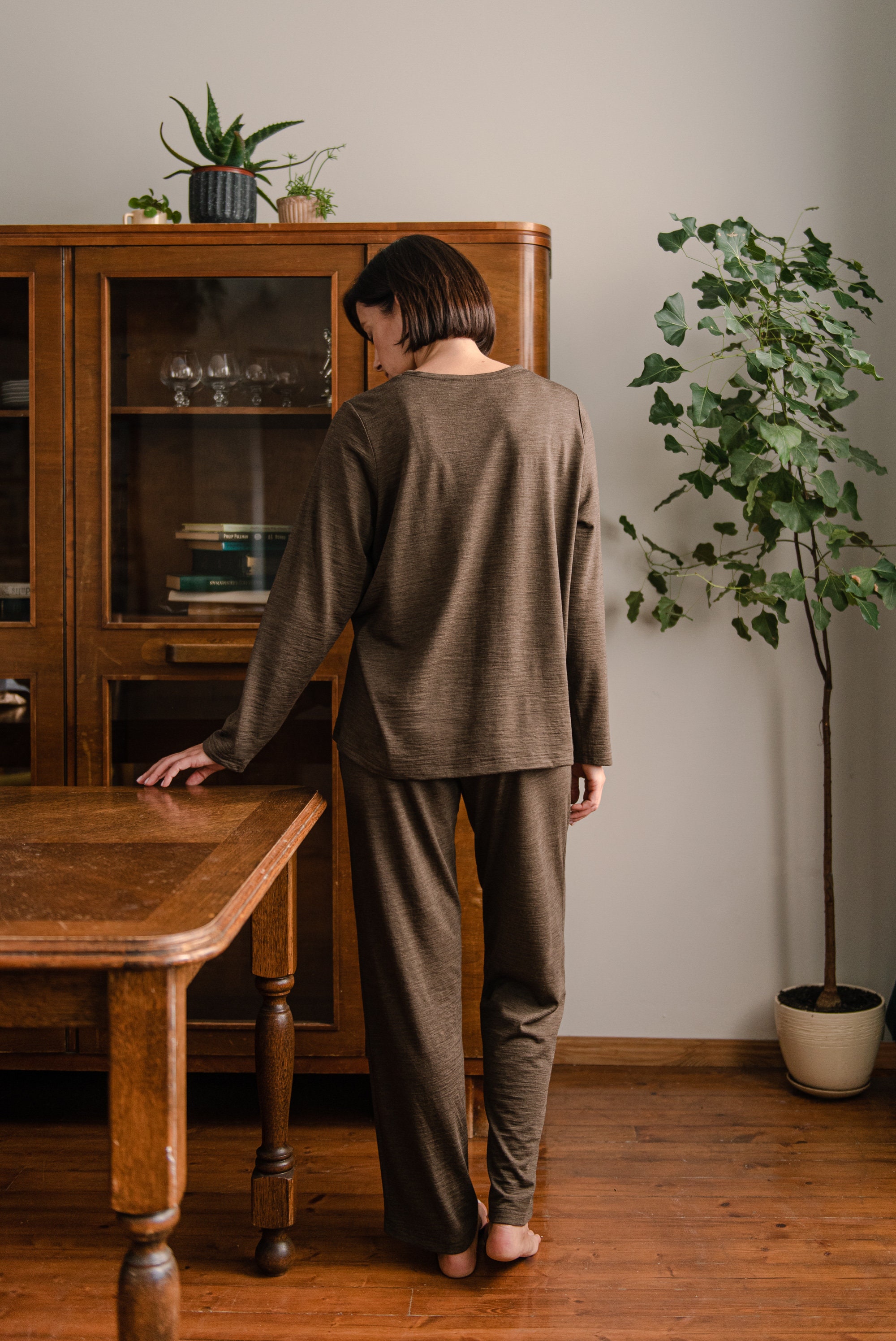 100% Merino Wool Pajamas Organic Sleepwear Luxury Winter - Etsy