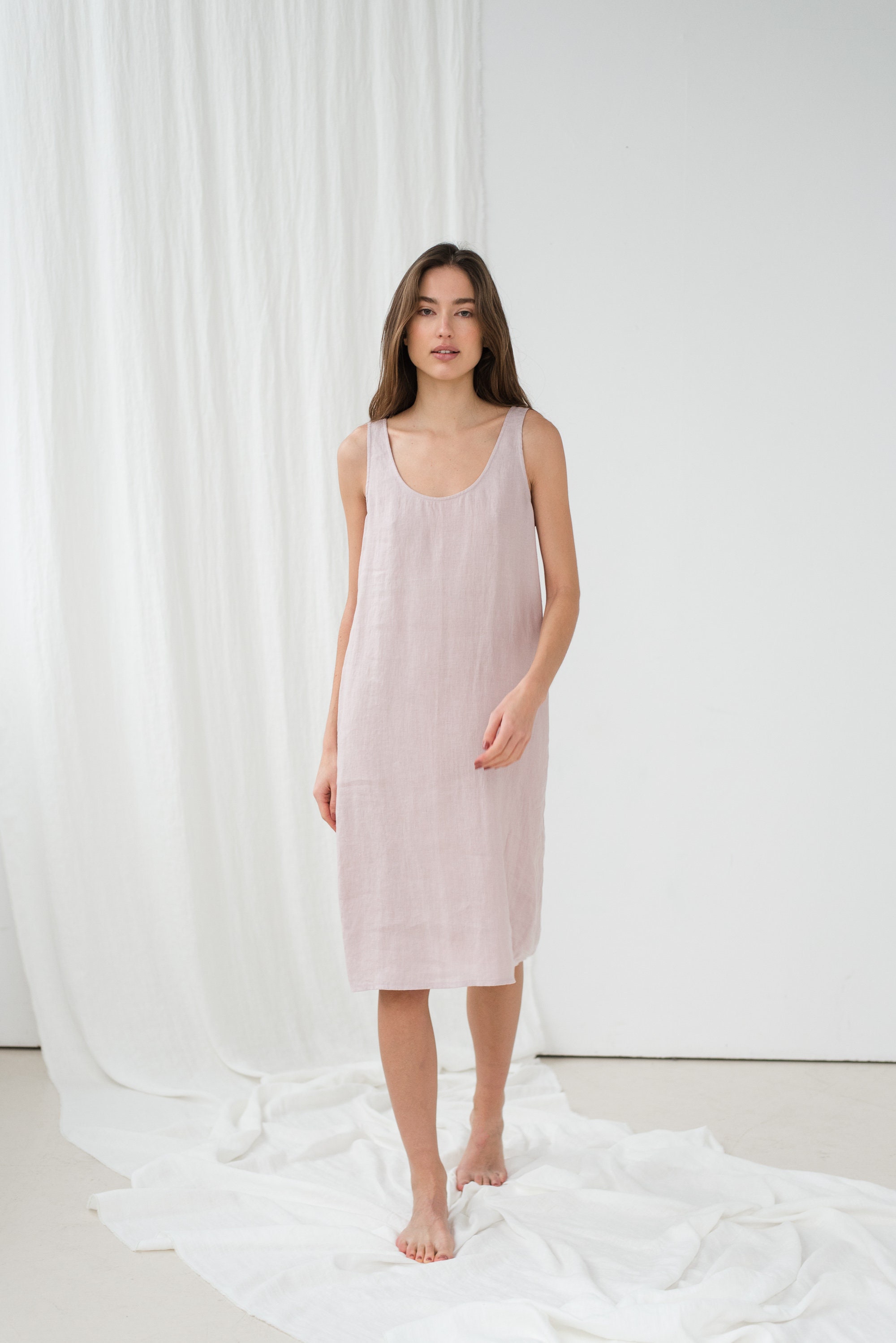 Linen Dress for Women Linen Summer Dress Washed Linen - Etsy