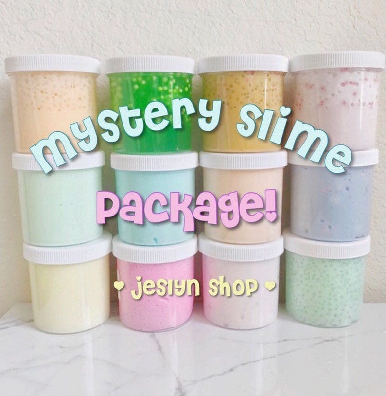 Mystery slime package 6oz slime | Etsy