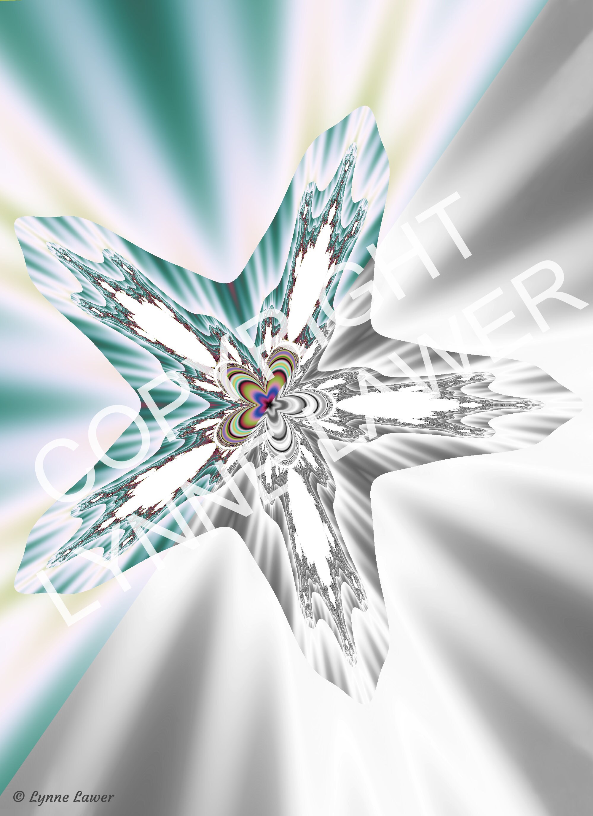 Decadence Tree Printable Greyscale Fractals | 5 Different Fractals ...