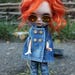 Blythe Denim Cape Blythe Denim Cloak Blythe Clothes - Etsy