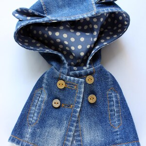 Blythe Denim Cape Blythe Denim Cloak Blythe Clothes - Etsy