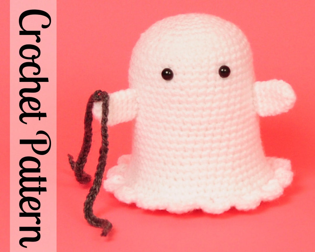 Boo the Ghost Crochet Ghost Pattern Amigurumi Ghost - Etsy
