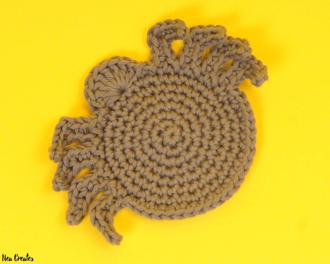 Spider Coaster Crochet Coaster Pattern Crochet Spider - Etsy