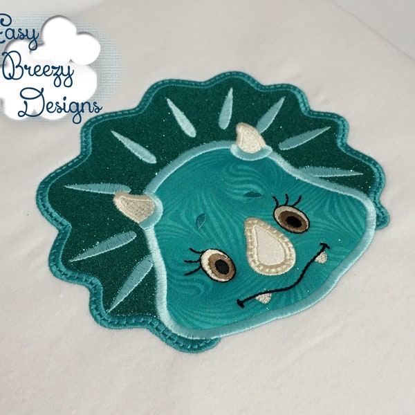 Dinosaur Applique - Etsy