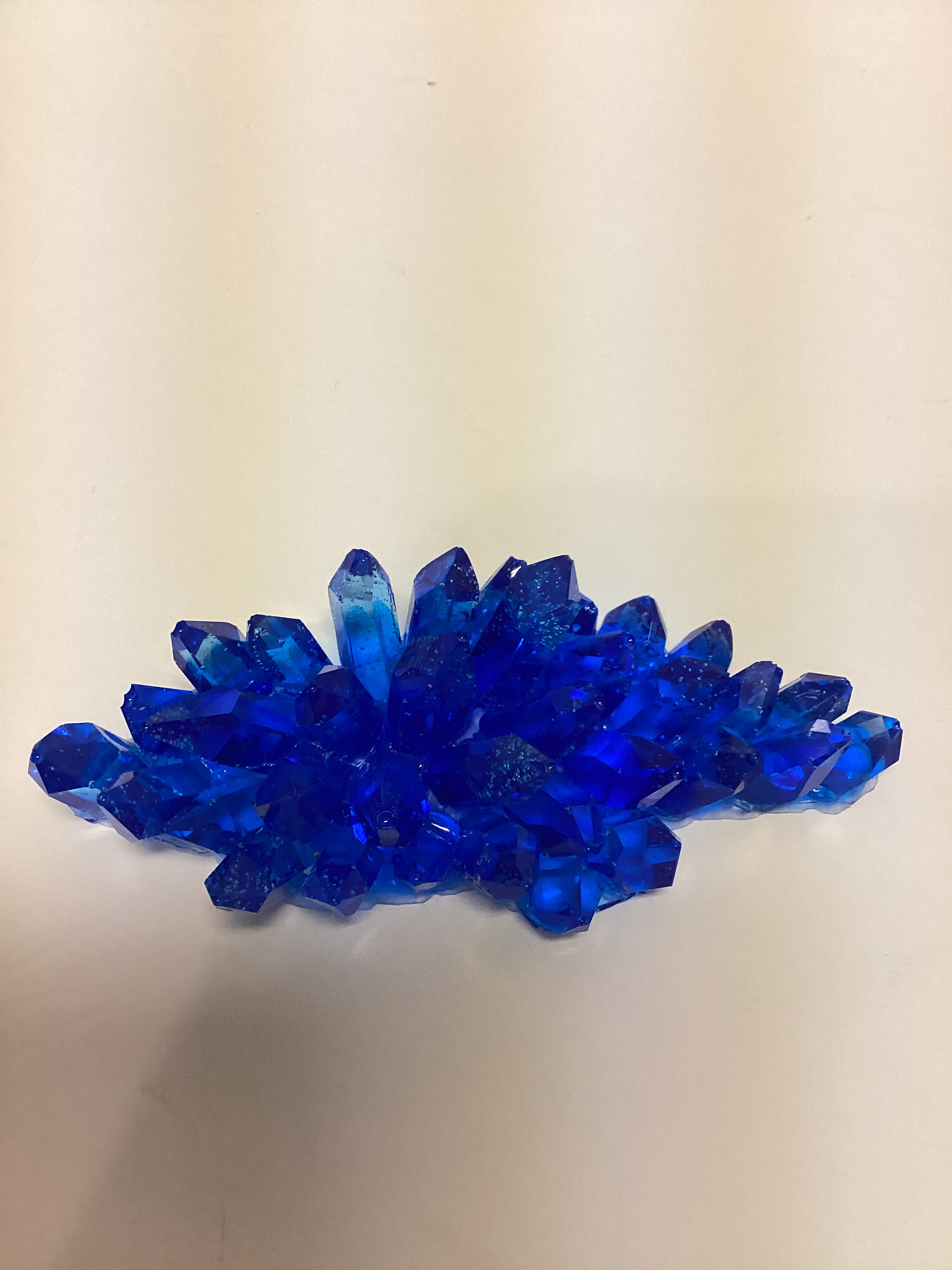 Crystal Cluster in Deep Blue - Etsy