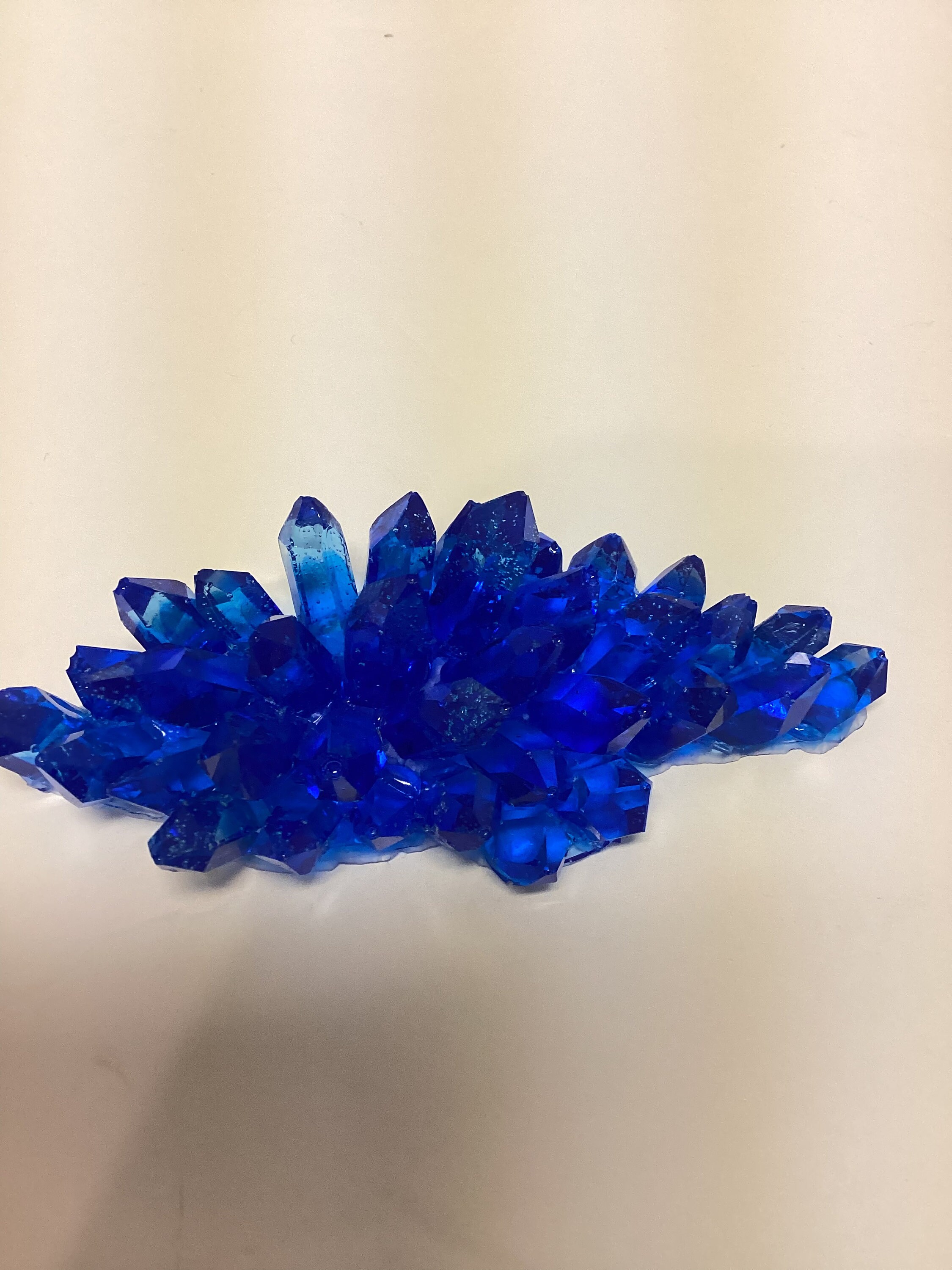 Crystal Cluster in Deep Blue - Etsy