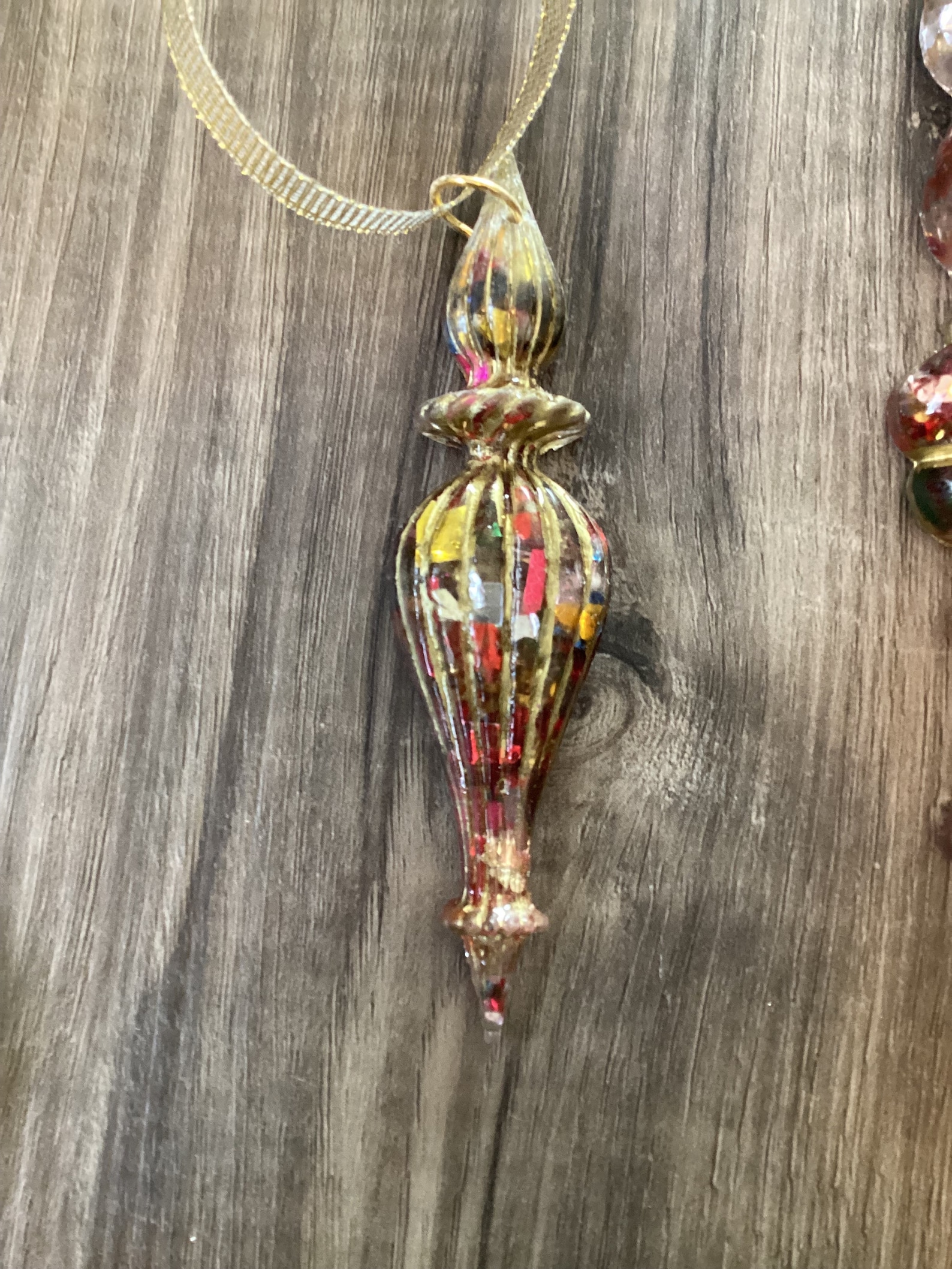 Handmade Victorian Style Christmas Tree Ornaments in Multi Colored ...