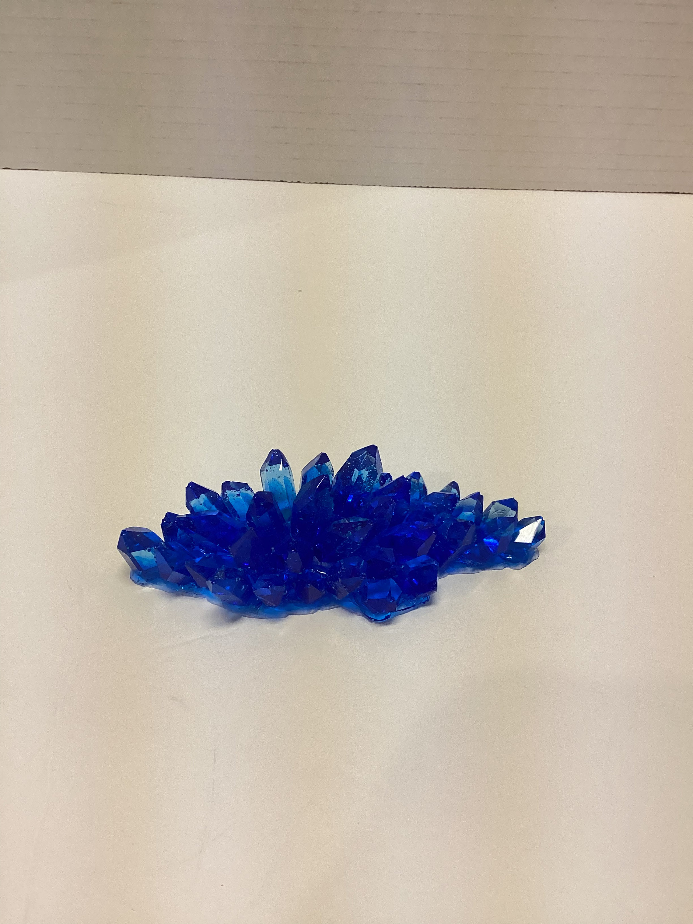 Crystal Cluster in Deep Blue - Etsy