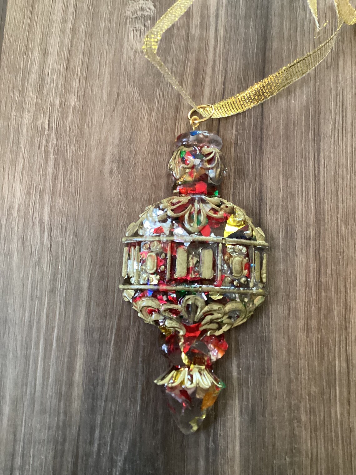 Handmade Victorian Style Christmas Tree Ornaments in Multi Colored ...