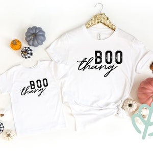 Boo Thang Matching Halloween Shirt Mom and Me Shirts - Etsy