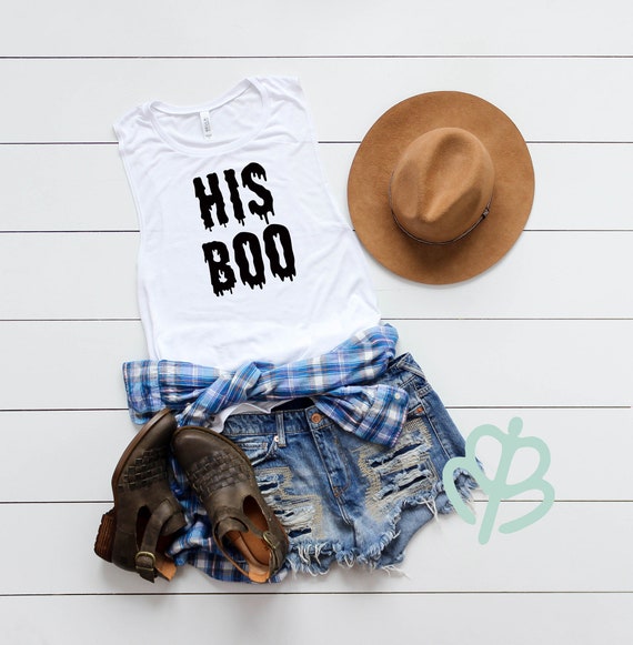 His Boo Muscle Tank Exercise Tank Workout Tank | Etsy