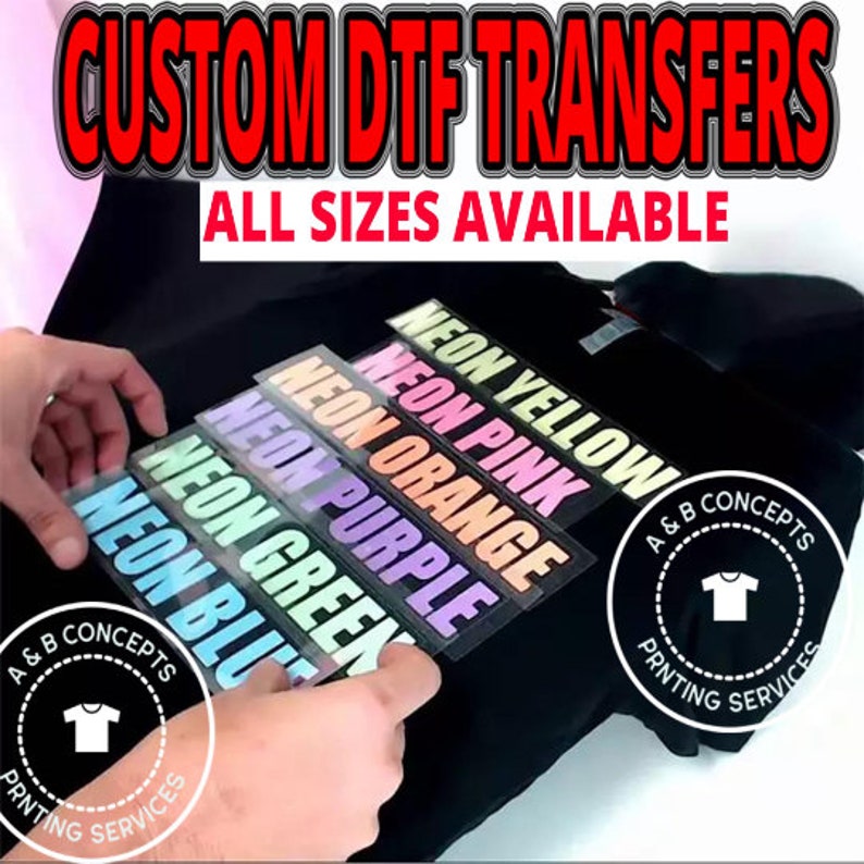 Full Color T-shirt DTF Transfers DTF Prints for T-shirt Dtf Transfer ...