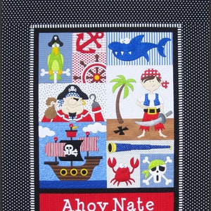 Pirates Quilt Pattern - Etsy