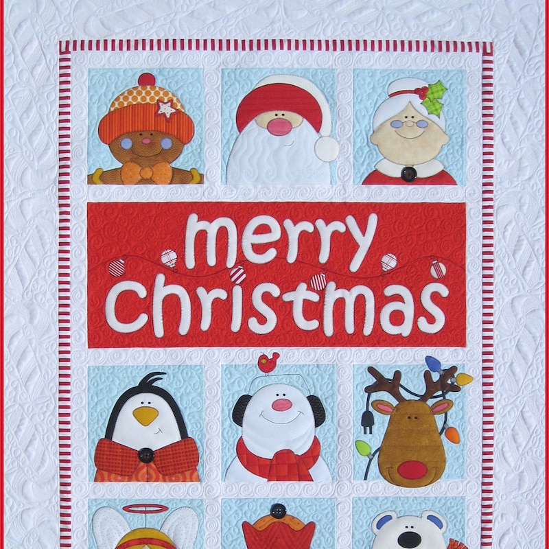 The Merry Christmas Quilt - Etsy