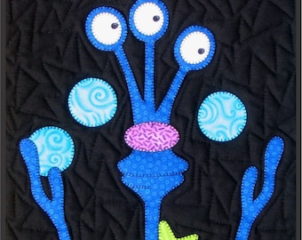 Nedol Pattern Block 3 of Planetary Party Quilt | Etsy