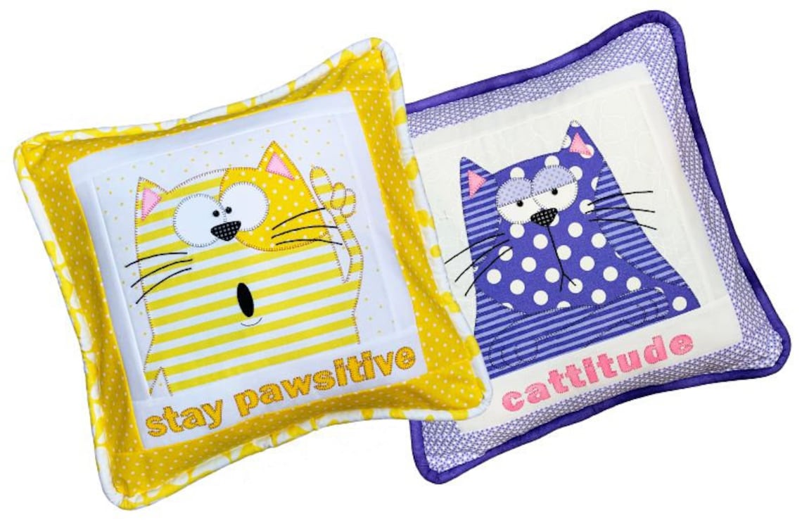 Cats Quilt Pattern - Etsy