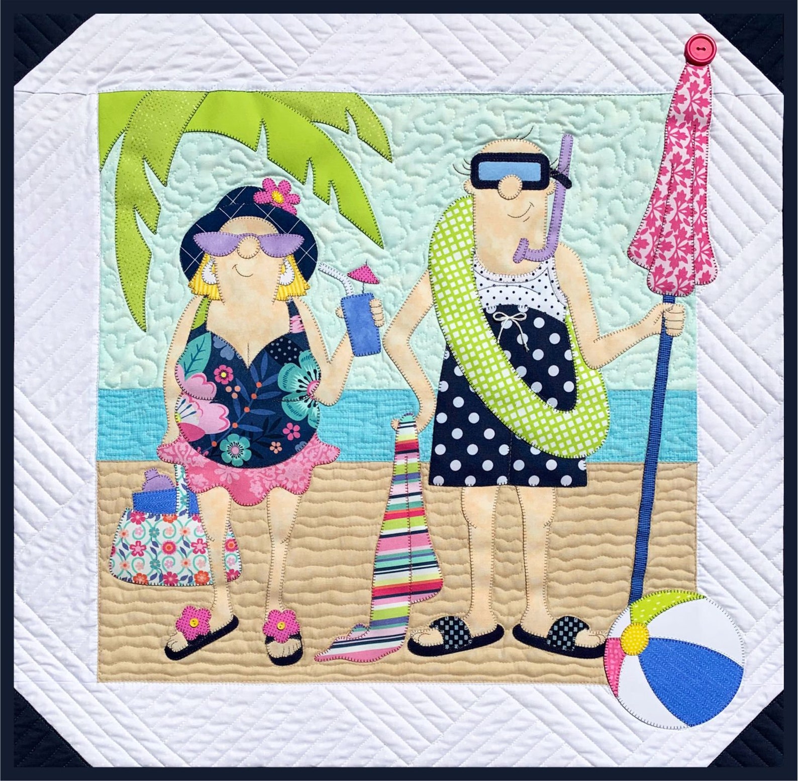 Beach Time Quilt Pattern - Etsy