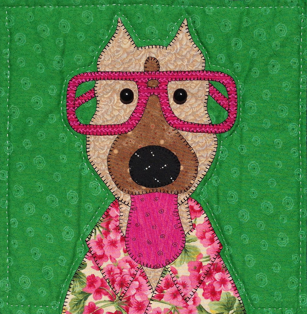 Major Pattern, Block 10 of Dazzling Dogs Quilt - Etsy