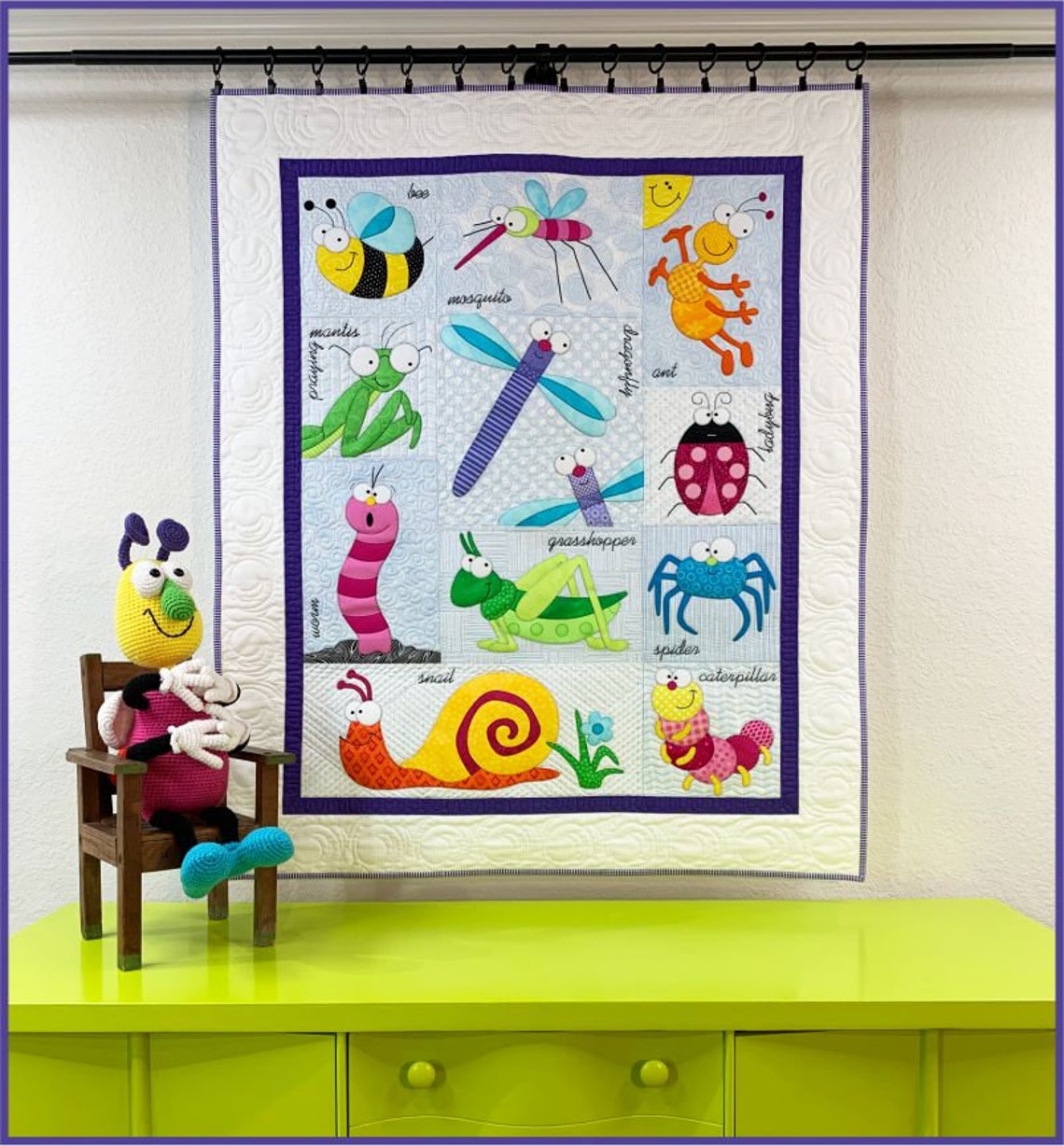 Backyard Friends Quilt Pattern - Etsy