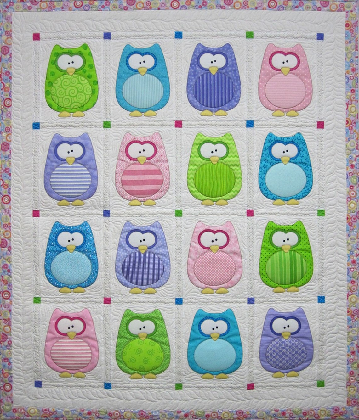 The Hoots! Quilt Pattern - Etsy