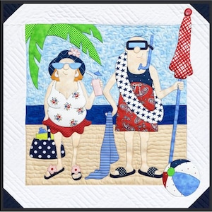Beach Time Quilt Pattern - Etsy