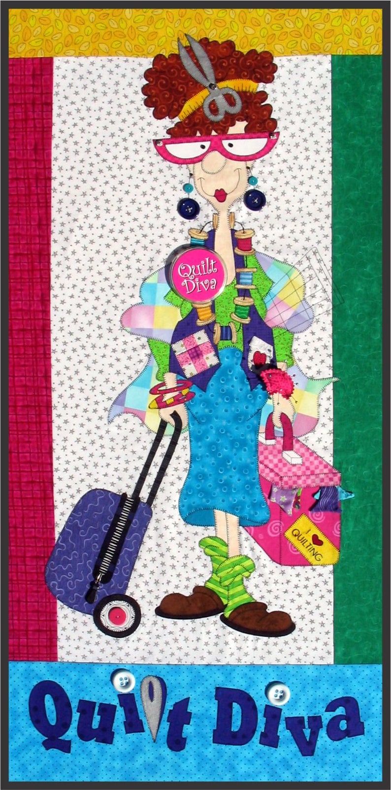 Amy Bradley Designs Quilt Diva Pattern | Etsy