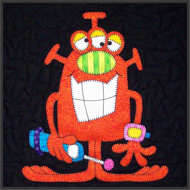 Noshunz Pattern Block 7 of Planetary Party Quilt - Etsy