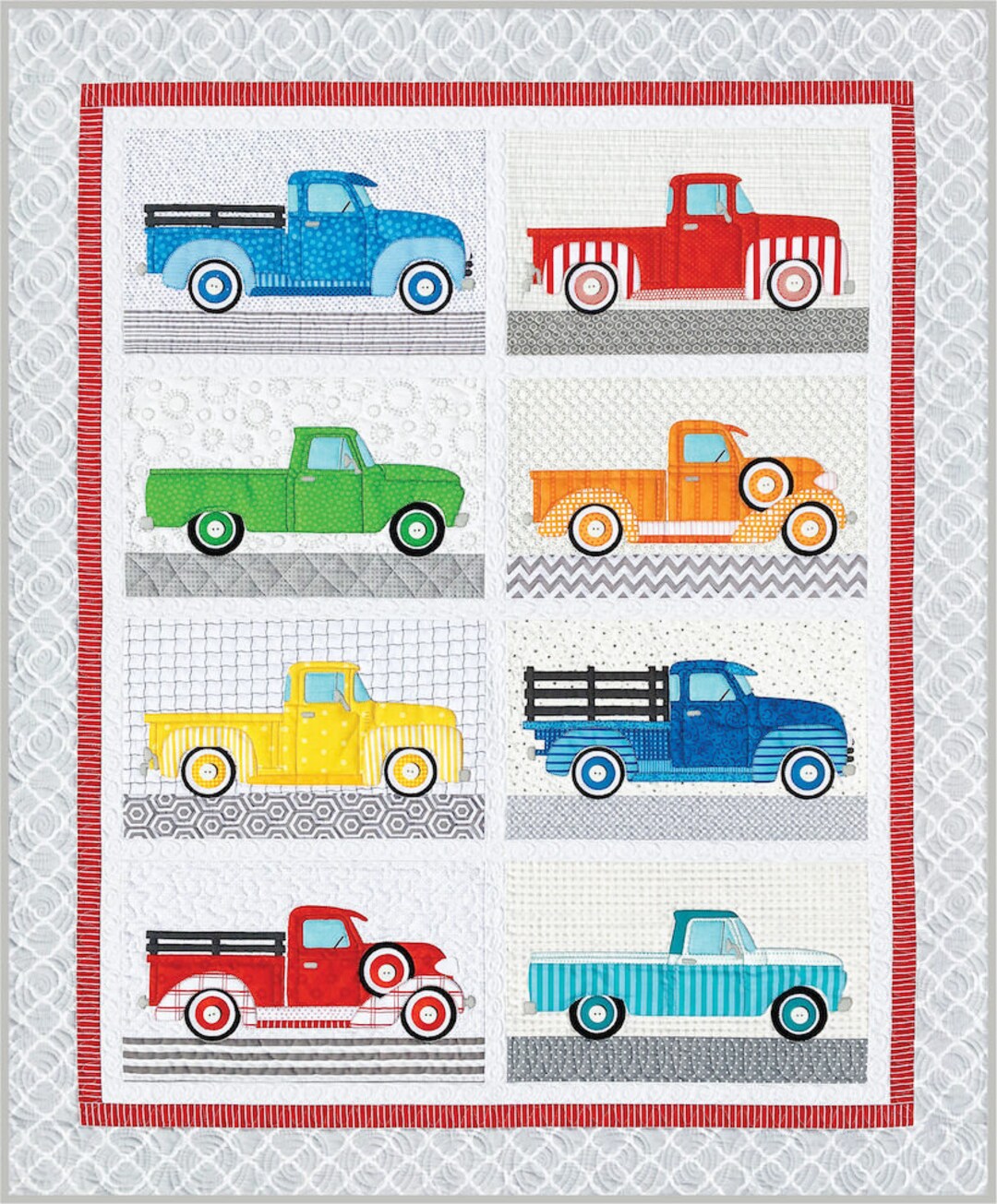 Trucks Quilt Pattern - Etsy