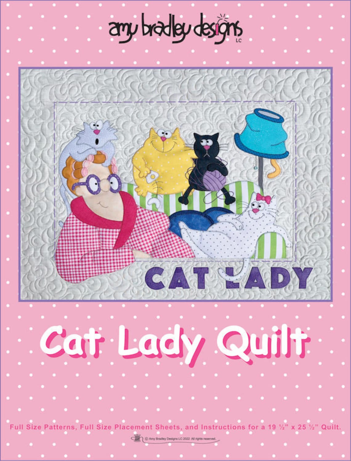 Cat Lady Quilt Pattern - Etsy