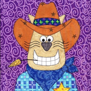 Slim Pattern, Block 9 of Kitty City Quilt - Etsy