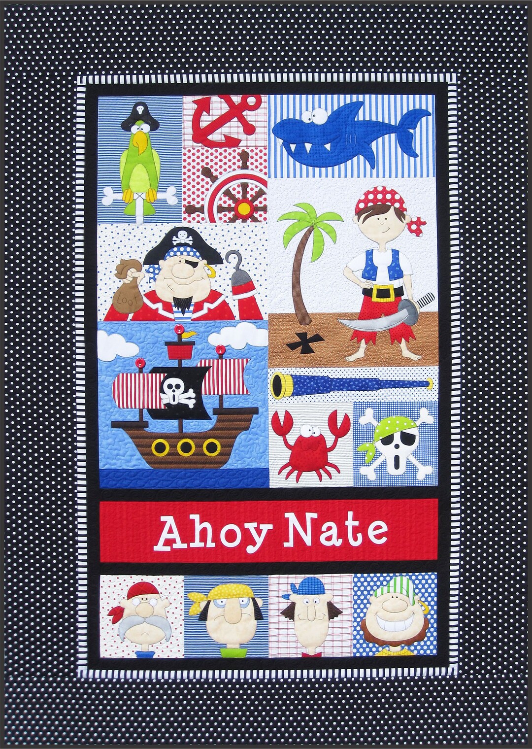 Pirates Quilt Pattern - Etsy