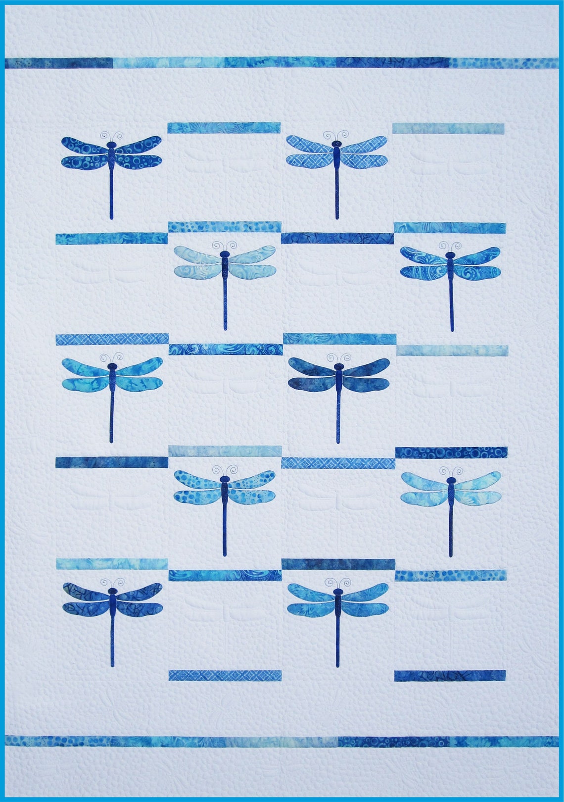 Dragonfly Quilt Pattern - Etsy