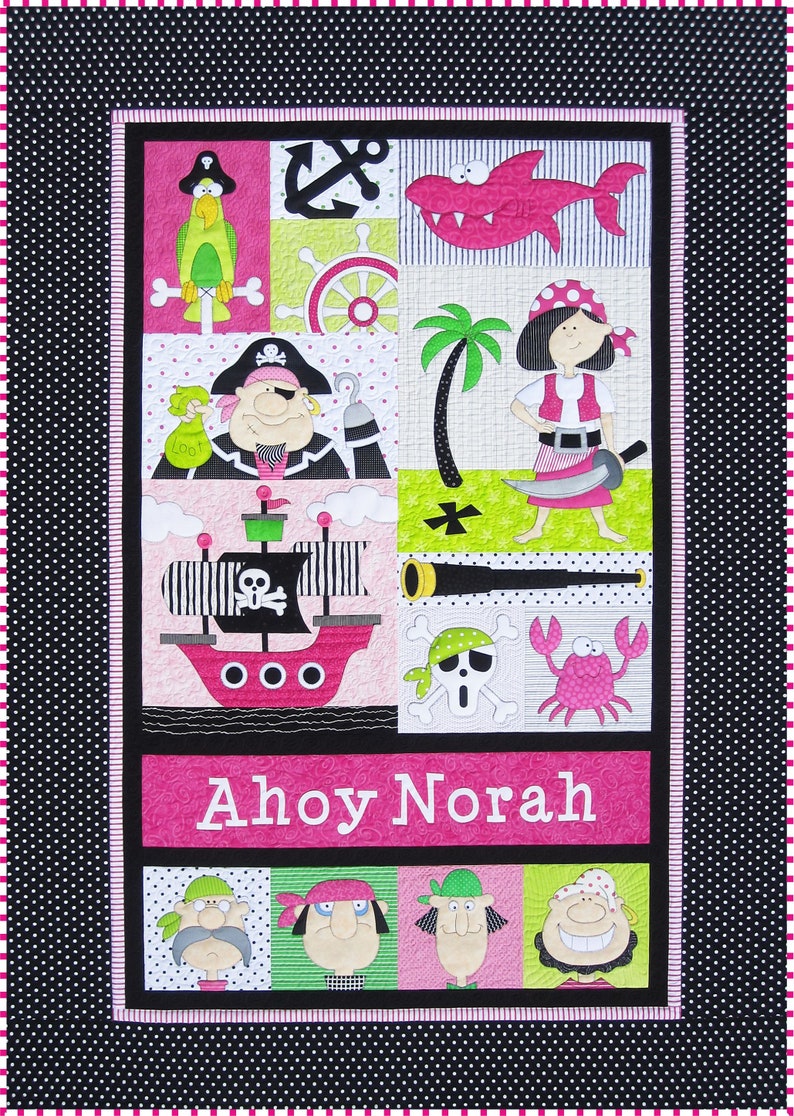 Pirates Quilt Pattern - Etsy