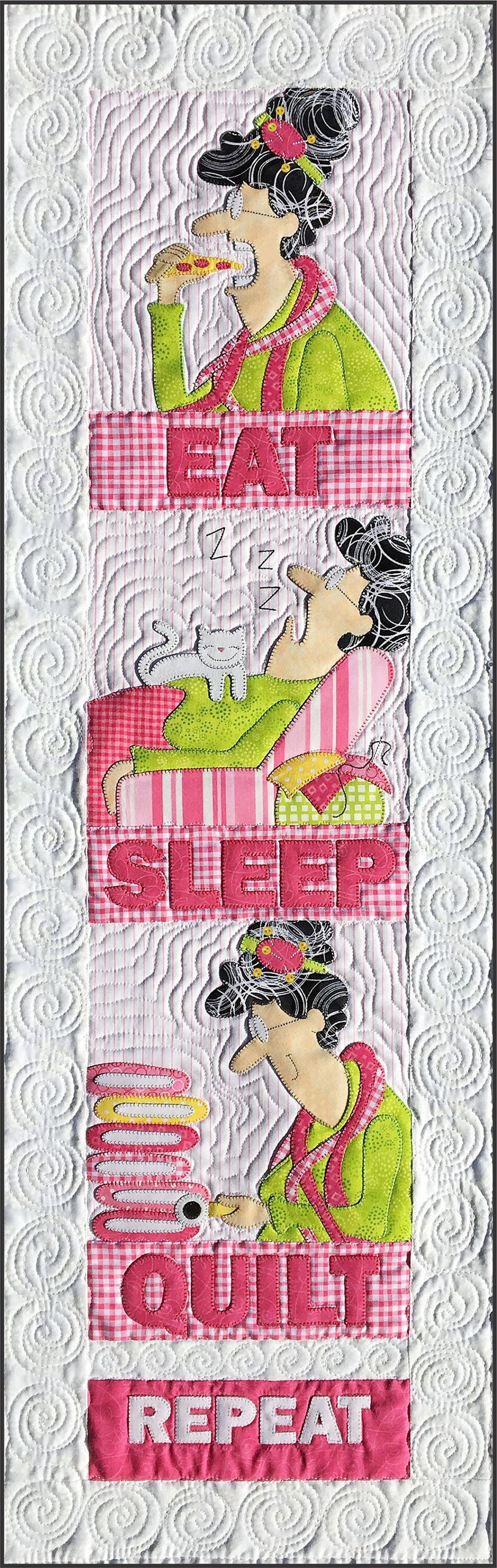 Eat Sleep Quilt Download Pattern - Etsy