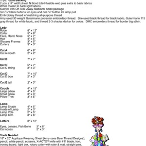 Cat Lady Quilt Pattern & Fabric Kit - Etsy