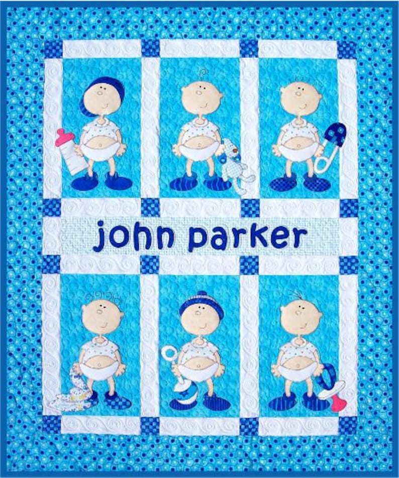 Funny Babies Quilt Pattern - Etsy