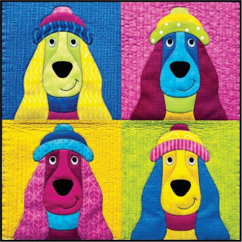 Dogs Quilt Pattern - Etsy