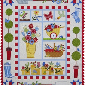 Garden Quilt Pattern - Etsy