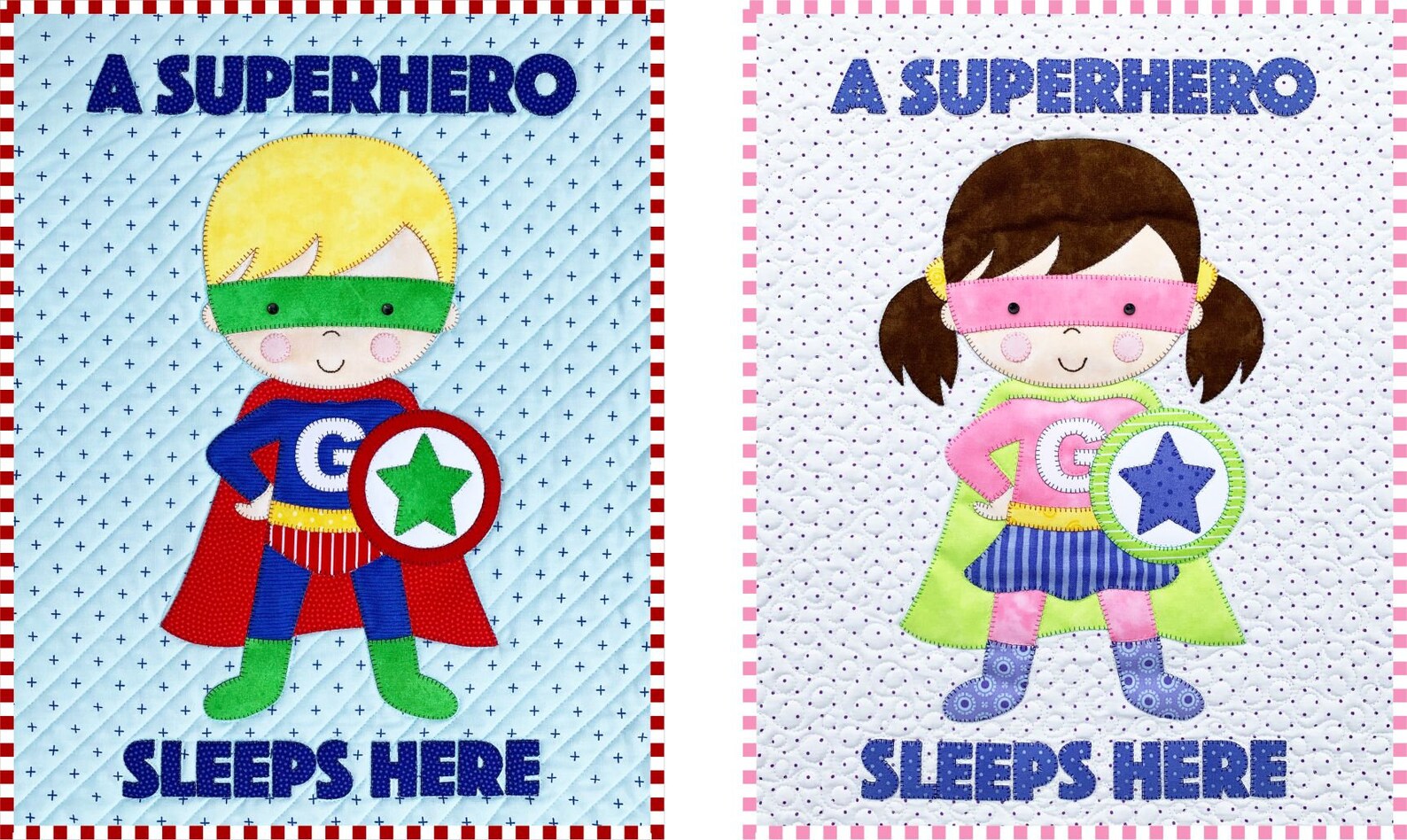 Superhero Mini Quilt Pattern - Etsy