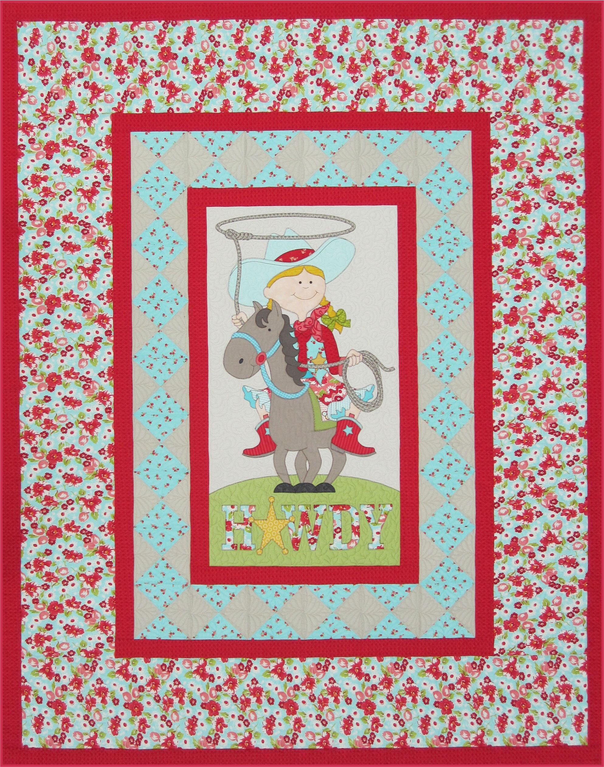 Amy Bradley Designs Little Cowgirl & Cowboy Quilt Pattern - Etsy