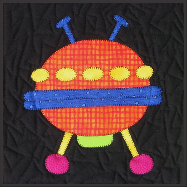 Spaceship Quilt - Etsy