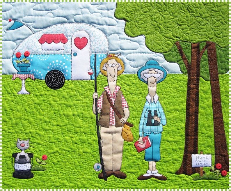 Campers Quilt Pattern - Etsy