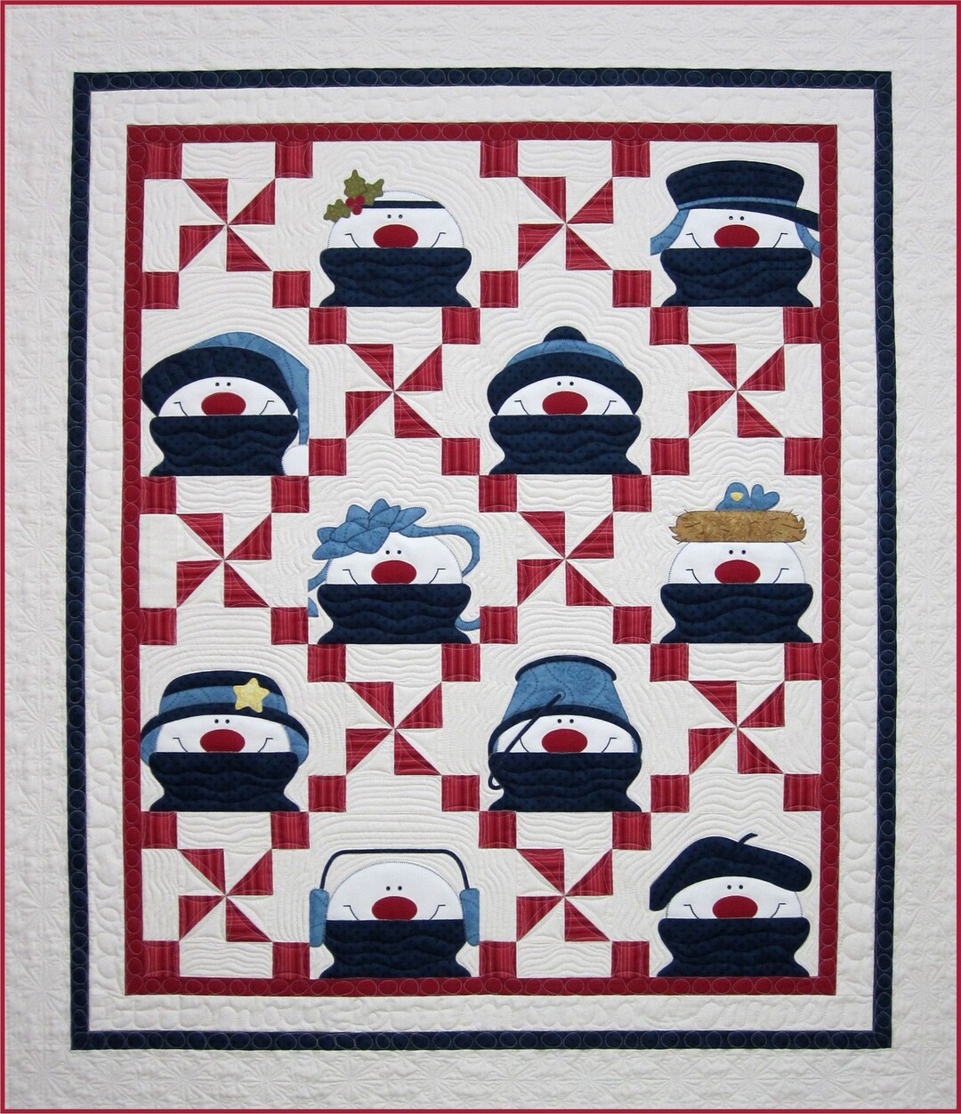 Snow Day Sew Day Quilt Download Pattern - Etsy