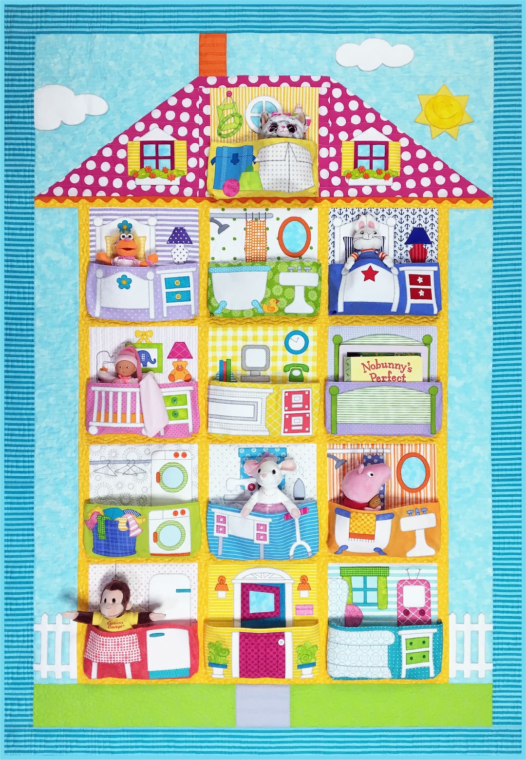 Dollhouse Quilt Pattern - Etsy