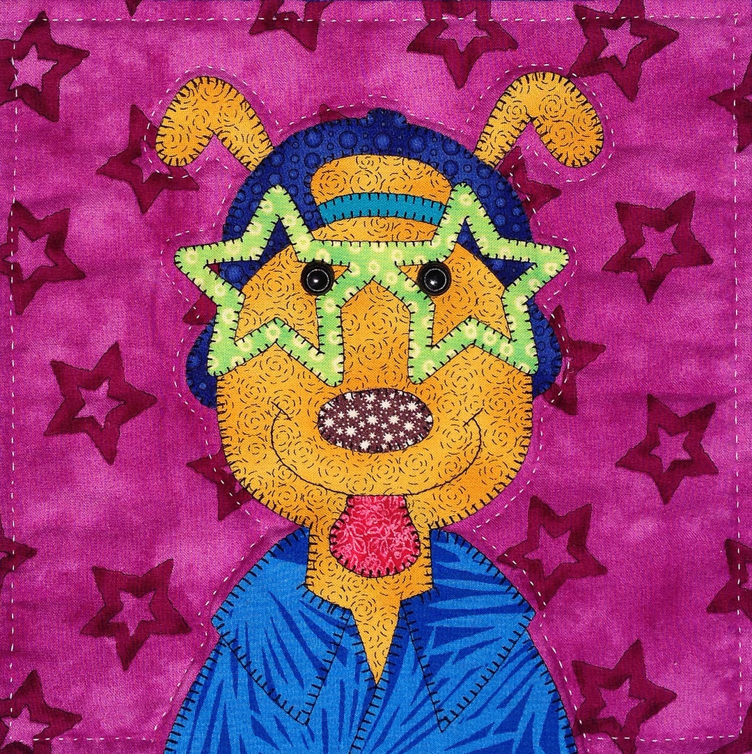 Frankie Pattern, Block 3 of Dazzling Dogs Quilt - Etsy