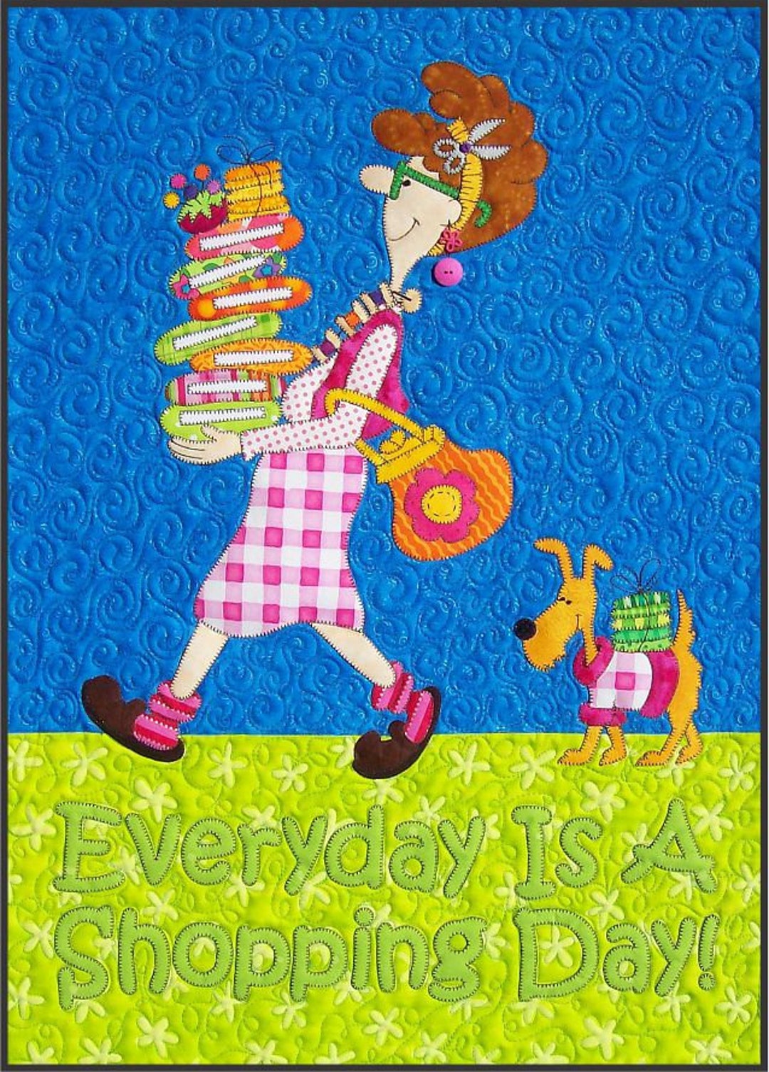 Shopping Day Quilt Pattern - Etsy