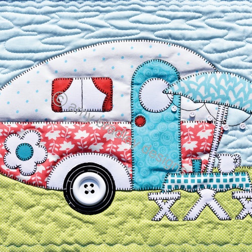 Camper Print Camping Print Camper Art Camping Art Gift for - Etsy