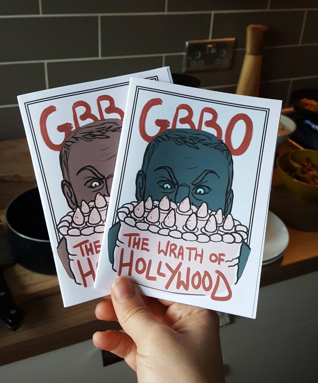 Great British Bake off Comedy Comic Zine, GBBO: the Wrath of Hollywood ...